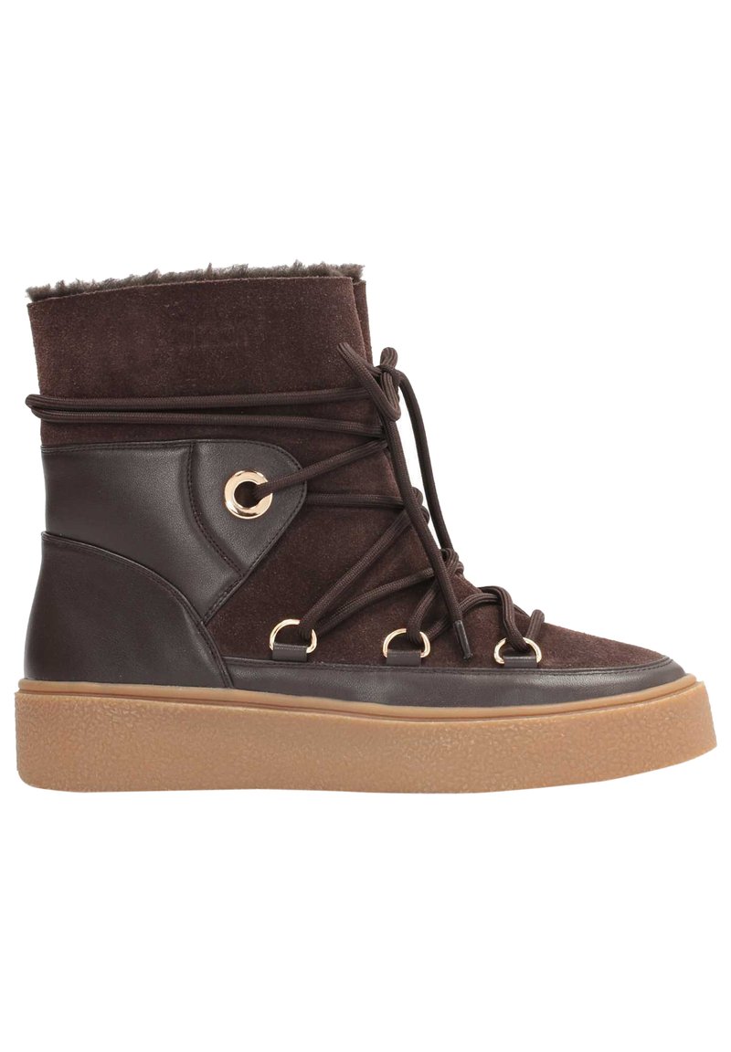 Kazar MADDY - Botas para la nieve - dark brown/marrón oscuro - Zalando.es