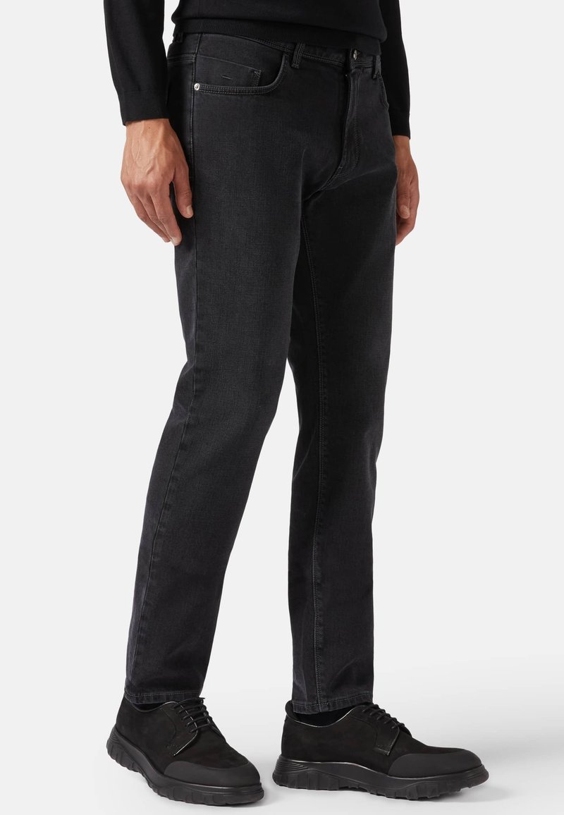 Boggi Milano Jeans Straight Leg - black/schwarz - Zalando.ch