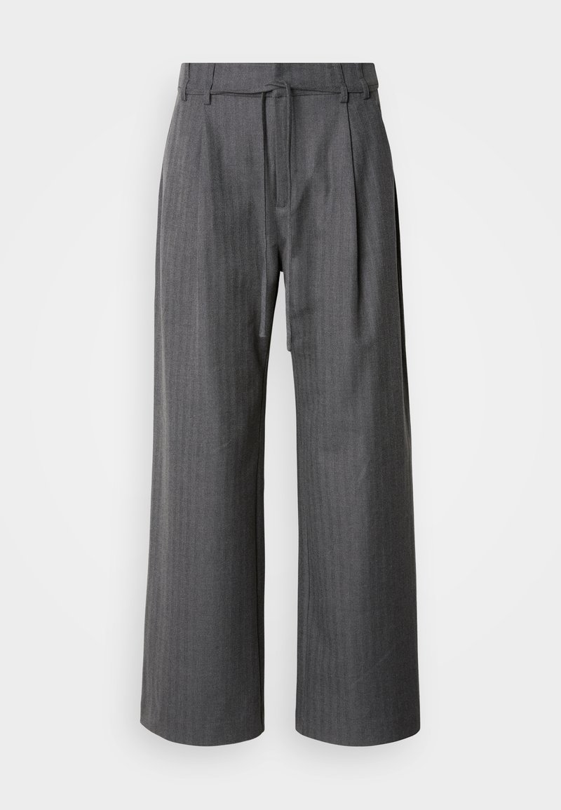 Mos Mosh - Spodnie materiałowe/antracytowy - Zalando.pl