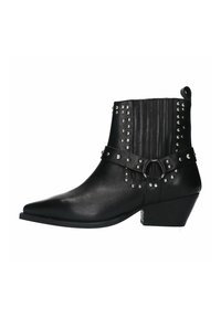 sacha WESTERN MET STUDS - Cowboy/biker ankle boot - black - Zalando