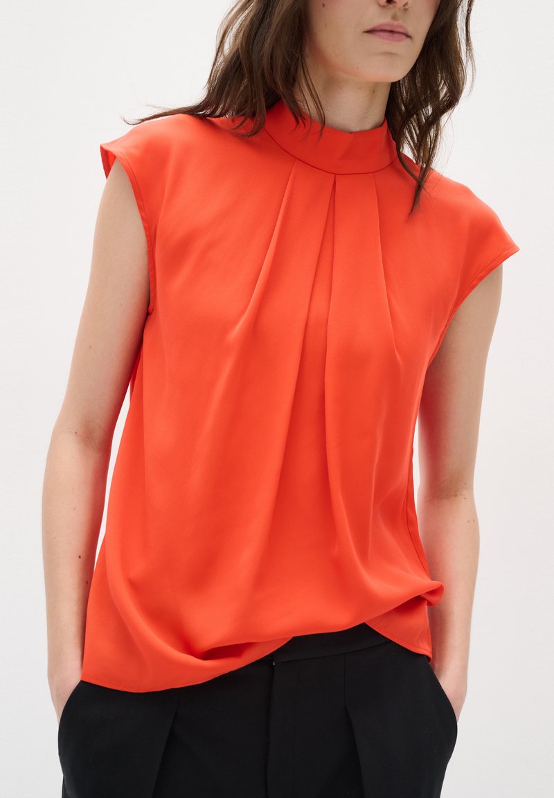 InWear NIXIEIW - Bluse - cherry tomato/orange - Zalando.dk