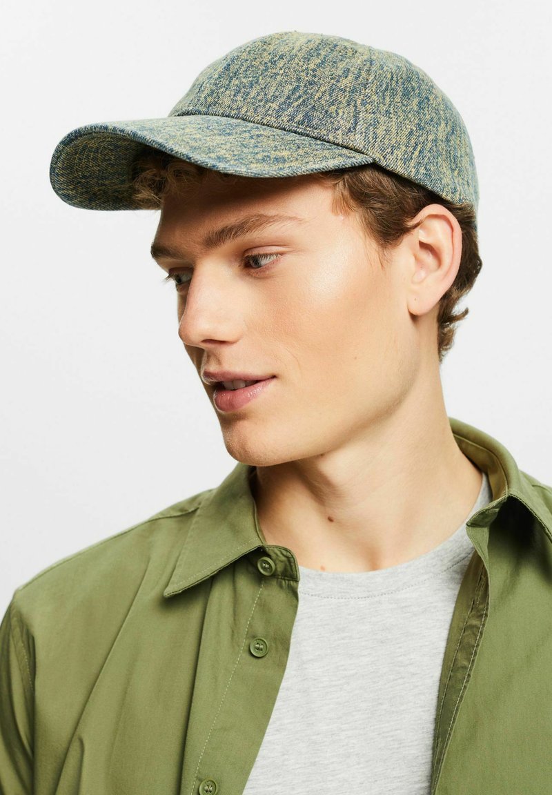 Esprit IN ACID-WASCHUNG - Cap - pastel green/hellgrün-meliert - Zalando.de