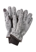 TOM TAILOR ACCESSOIRE - Fingerhandschuh - grey white mouline/grau - Zalando.de
