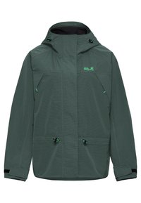 Jack Wolfskin FIND THE WILD 2L W - Waterproof jacket - sago palm/green ...