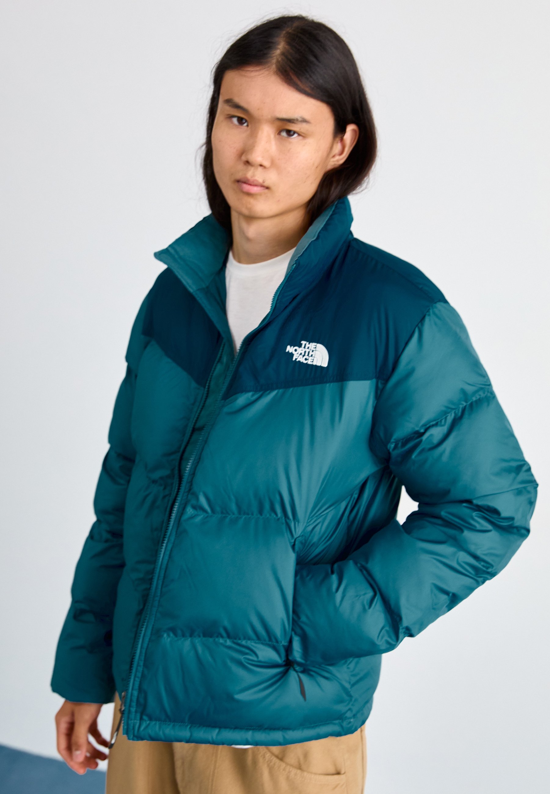 The North Face SAIKURU JACKET Winter jacket mallard blue midnight petrol teal Zalando