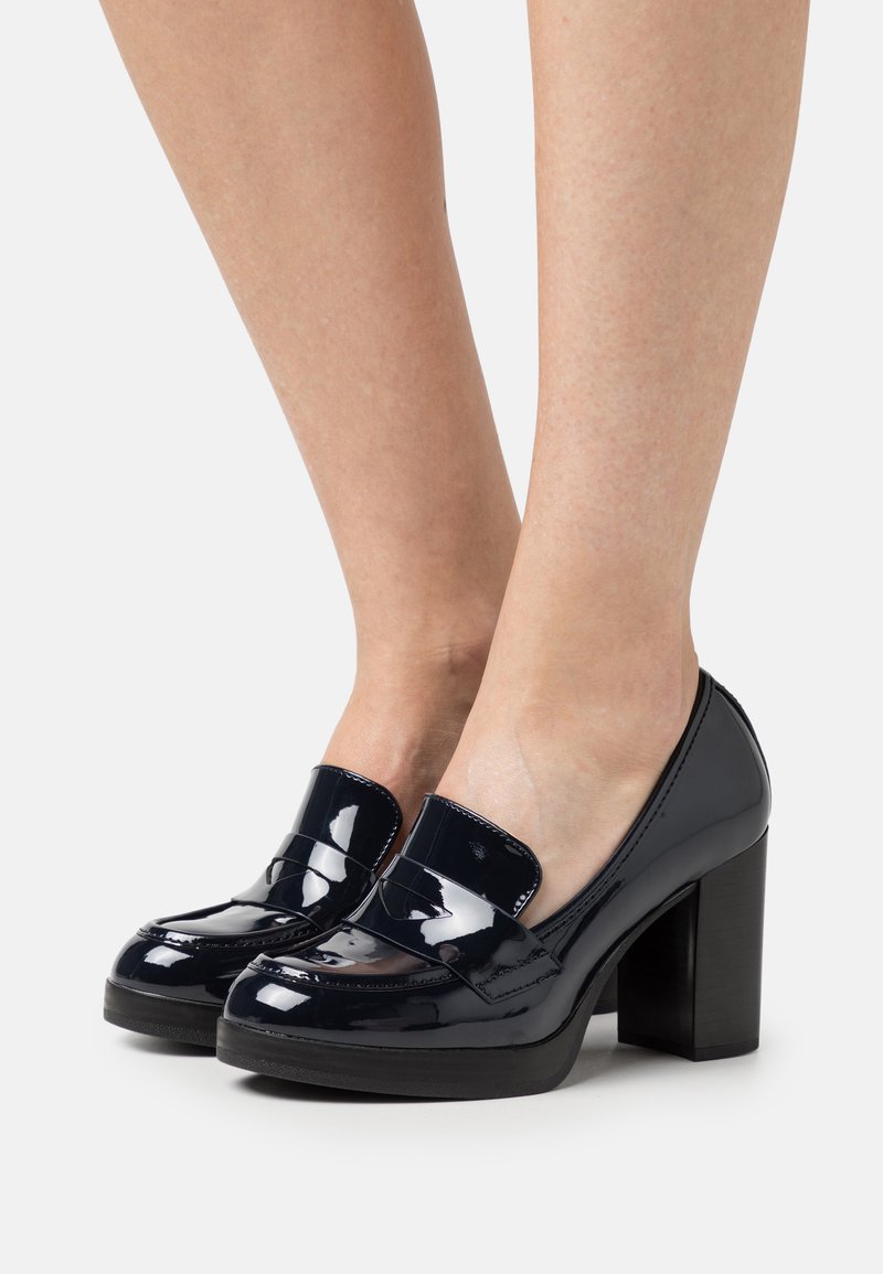 Anna Field Platform heels - dark blue - Zalando.co.uk