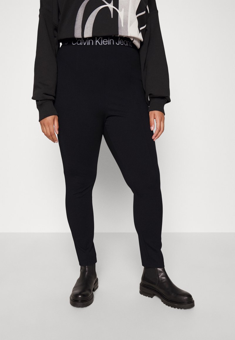 Calvin Klein Jeans Plus PLUS HIGH RISE MILANO LEGGINGS - Leggingsit ...