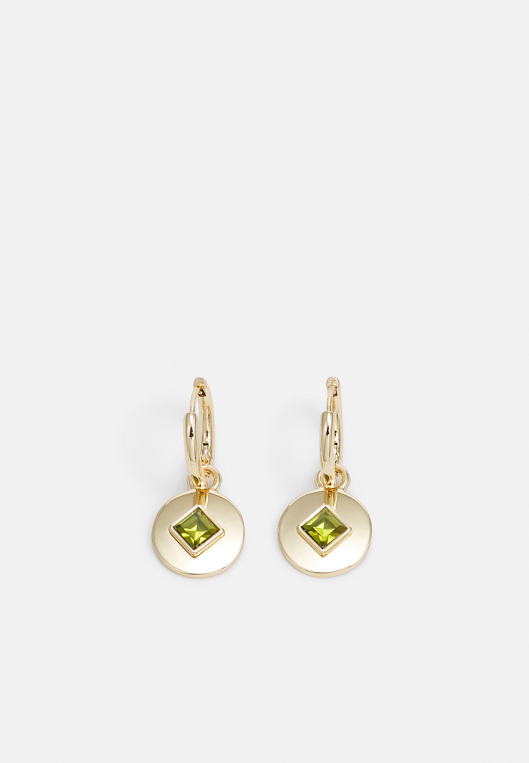Lauren Ralph Lauren COIN DROP Earrings gold coloured green gold coloured Zalando