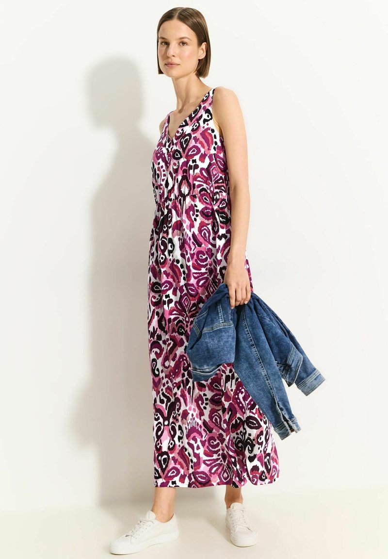 Cecil PRINT - Maxi dress - pink - Zalando