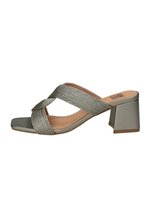 Bibi Lou ALTI - Heeled mules - gunmetal - Zalando