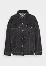 Levi's® SILVERTAB LOOSE TRUCKER - Denim jacket - black stonewash/black ...
