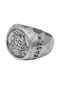 HAZE & GLORY HOLD FAST - Ring - silber/silberfarben - Zalando.de