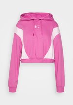 Nike Sportswear AIR MOD CROP - Kapuzenpullover - cosmic fuchsia/pink ...