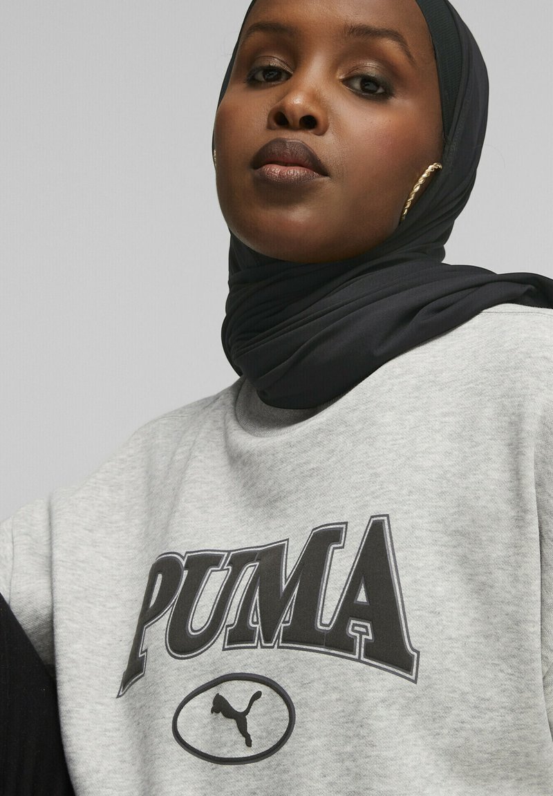 Puma SQUAD - Sweatshirt - Light Gray Heather/grau - Zalando.de
