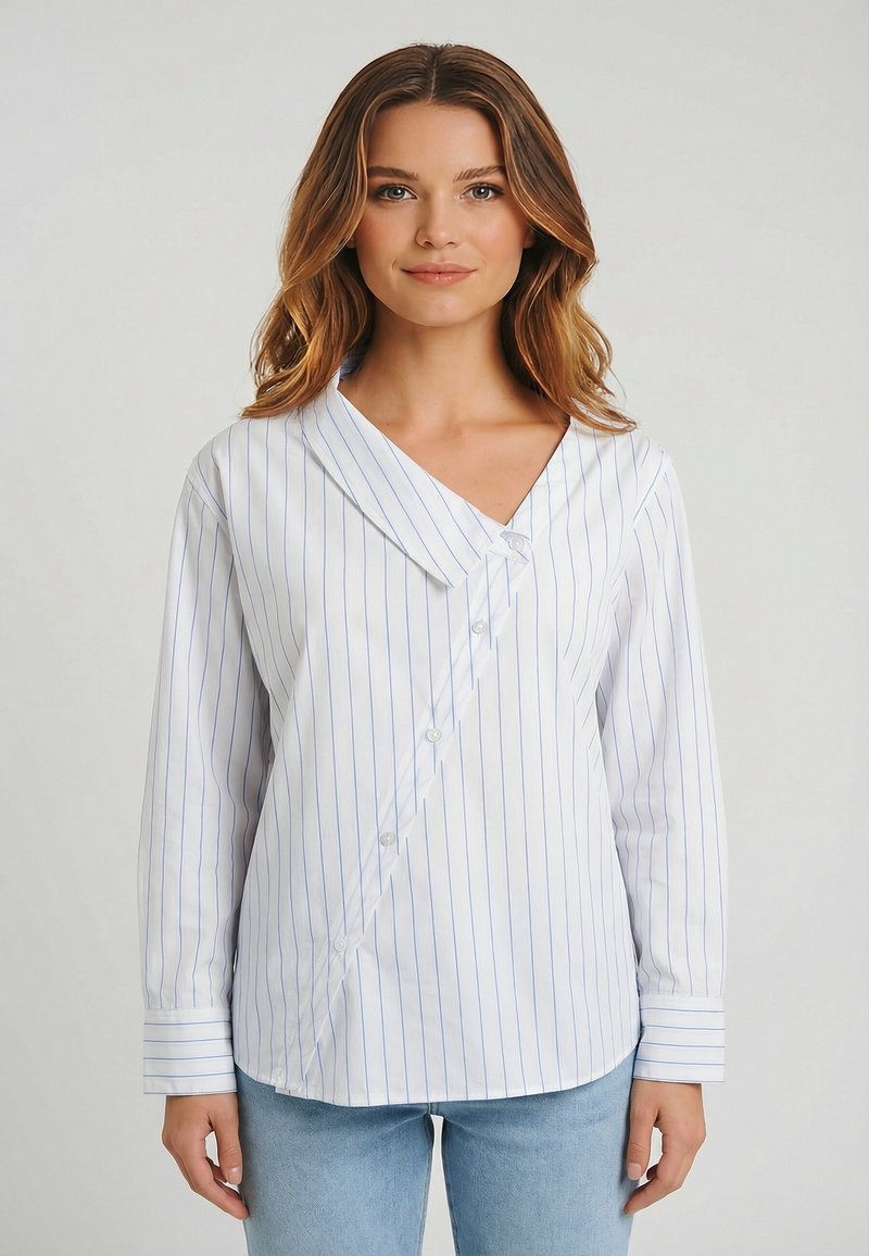 Freeman T. Porter Chemisier - blanc - ZALANDO
