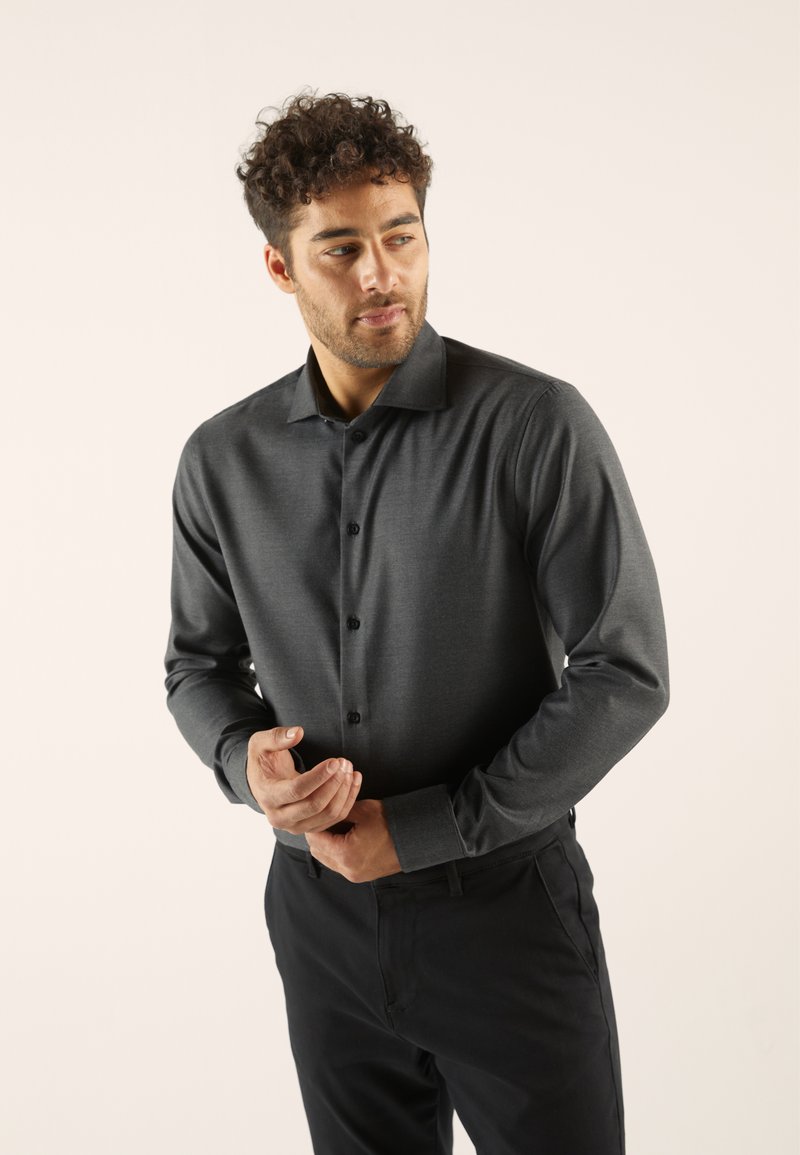 Pier One Formal shirt - dark grey - Zalando.ie