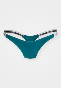 Calvin Klein Underwear DIPPED THONG - String - evergreen/vert sapin ...
