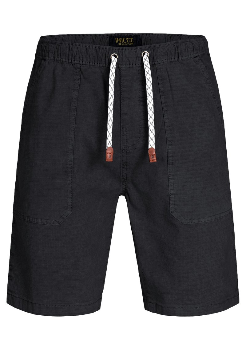 INDICODE JEANS Short - black/noir - ZALANDO.FR