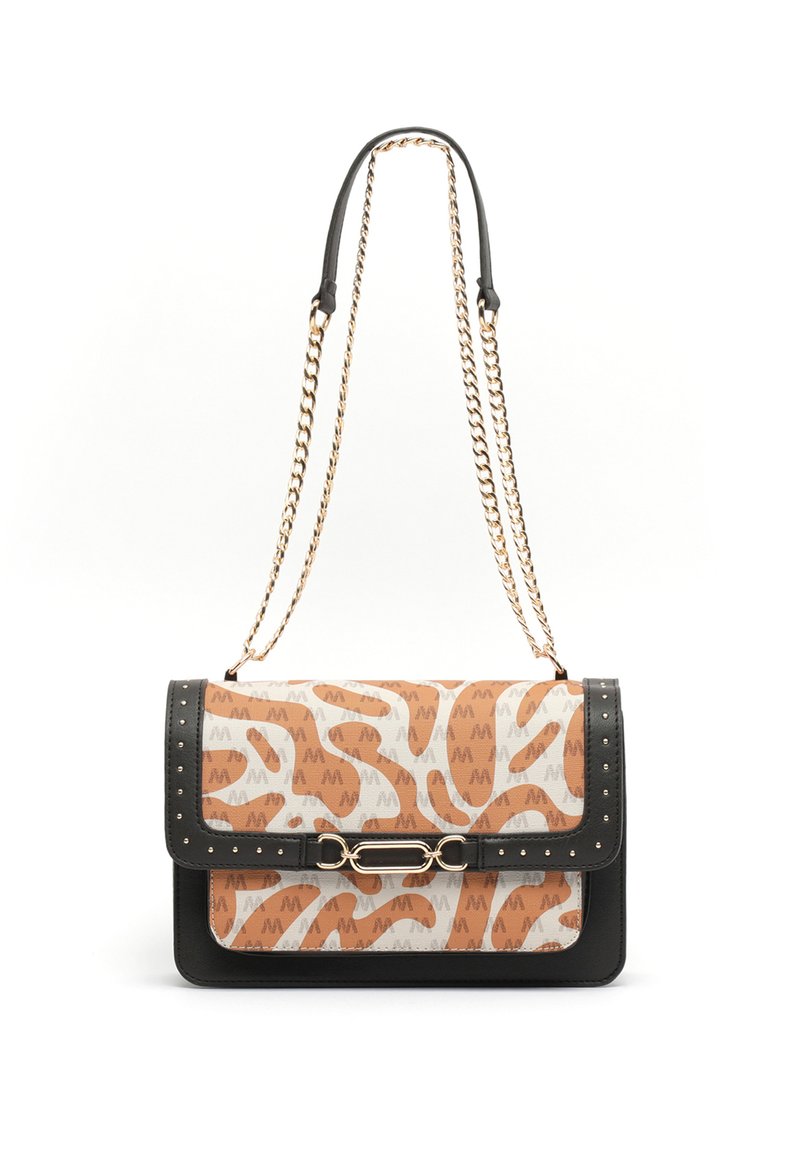 MISAKO PLIT - Across body bag - beige/black - Zalando.de