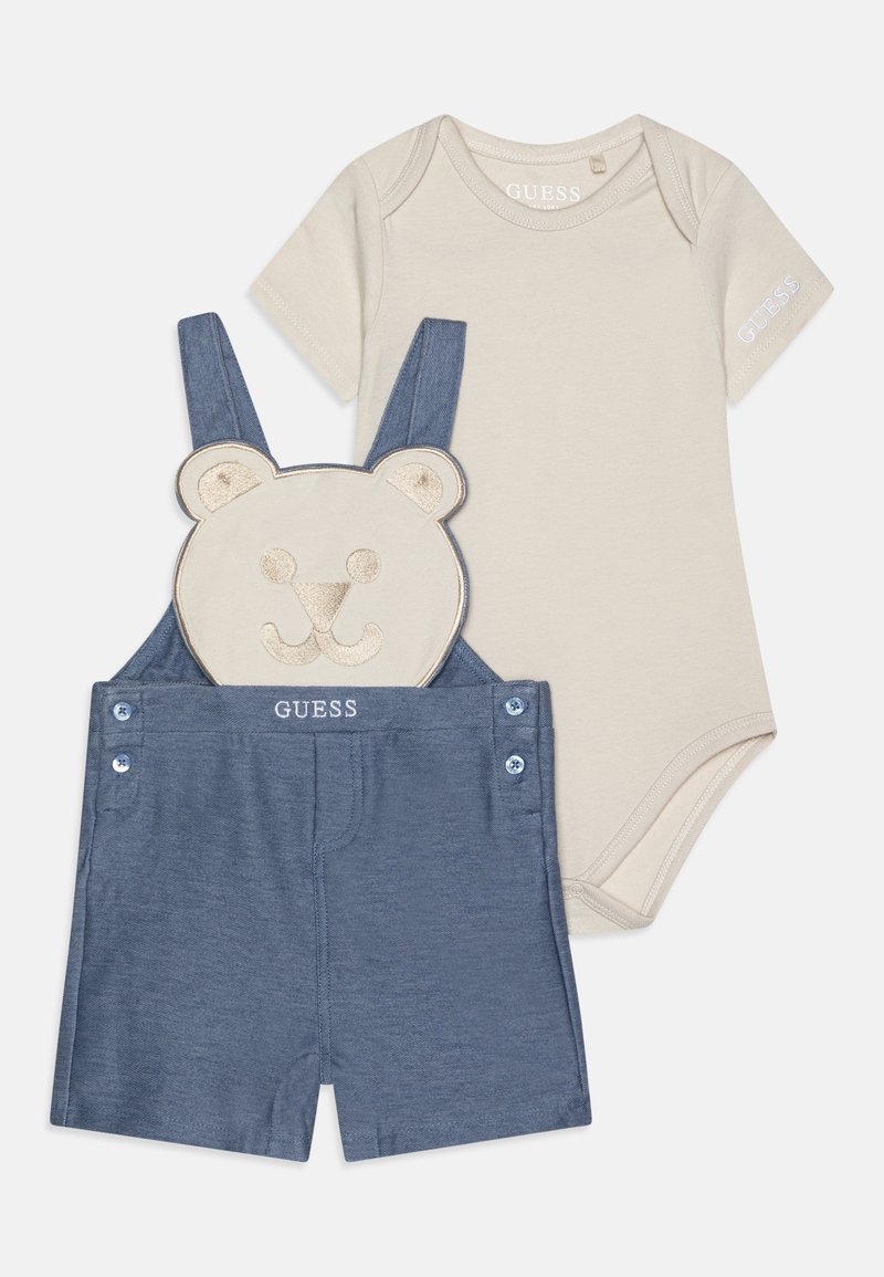 Guess BABY OVERALL SET - Baby gifts - muted stone/beige - Zalando.ie