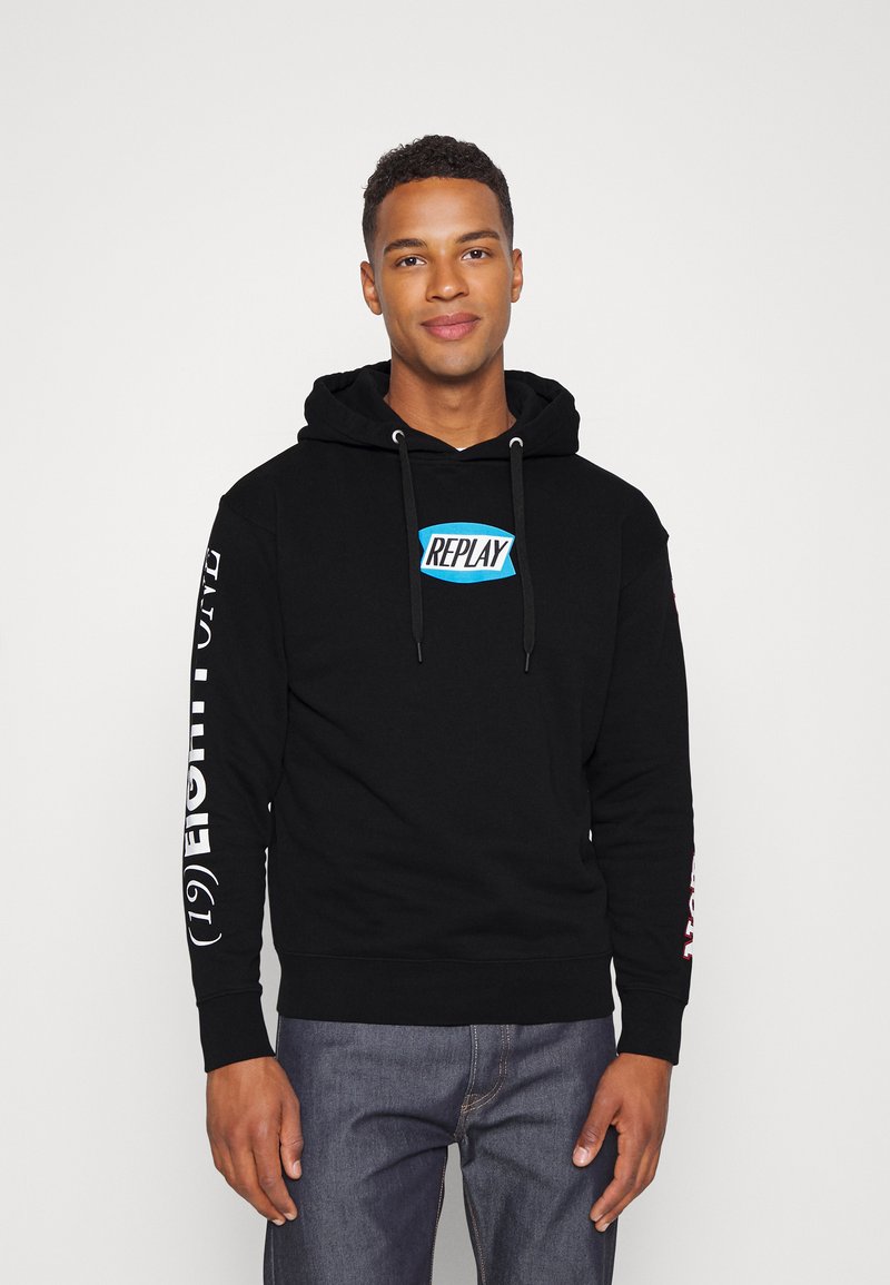 Replay Sweatshirt - black - Zalando.de