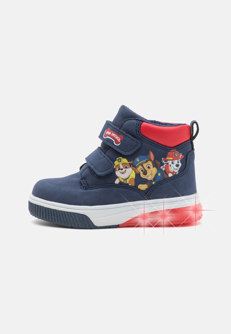 Friboo PAW PATROL BLINKING SHOES - Sneakers alte - dark blue/blu scuro ...