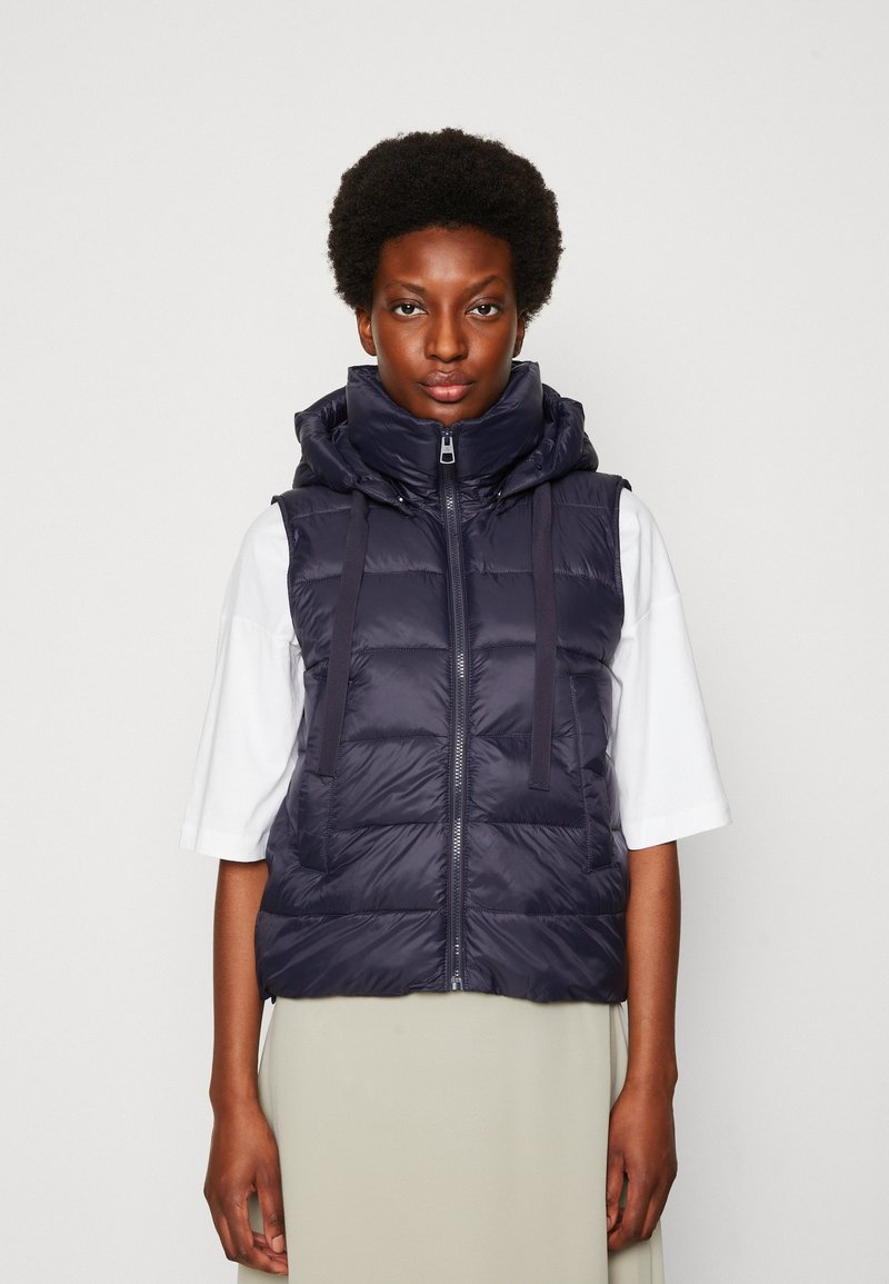 Marc O'Polo VEST DETACHABLE HOOD WELT POCKETS SIDE - Waistcoat ...