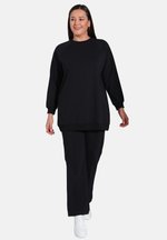 Modanisa PLUS SIZE SET - Sweater - black/zwart - Zalando.nl
