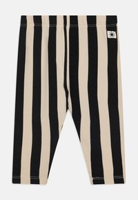 Lindex VERTICAL STRIPE UNISEX - Leggings - off black/negro - Zalando.es