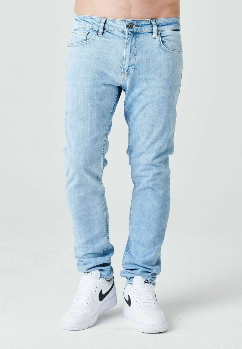 2Y Premium PREMIUM - Džíny Straight Fit - blue/modrá - Zalando.cz