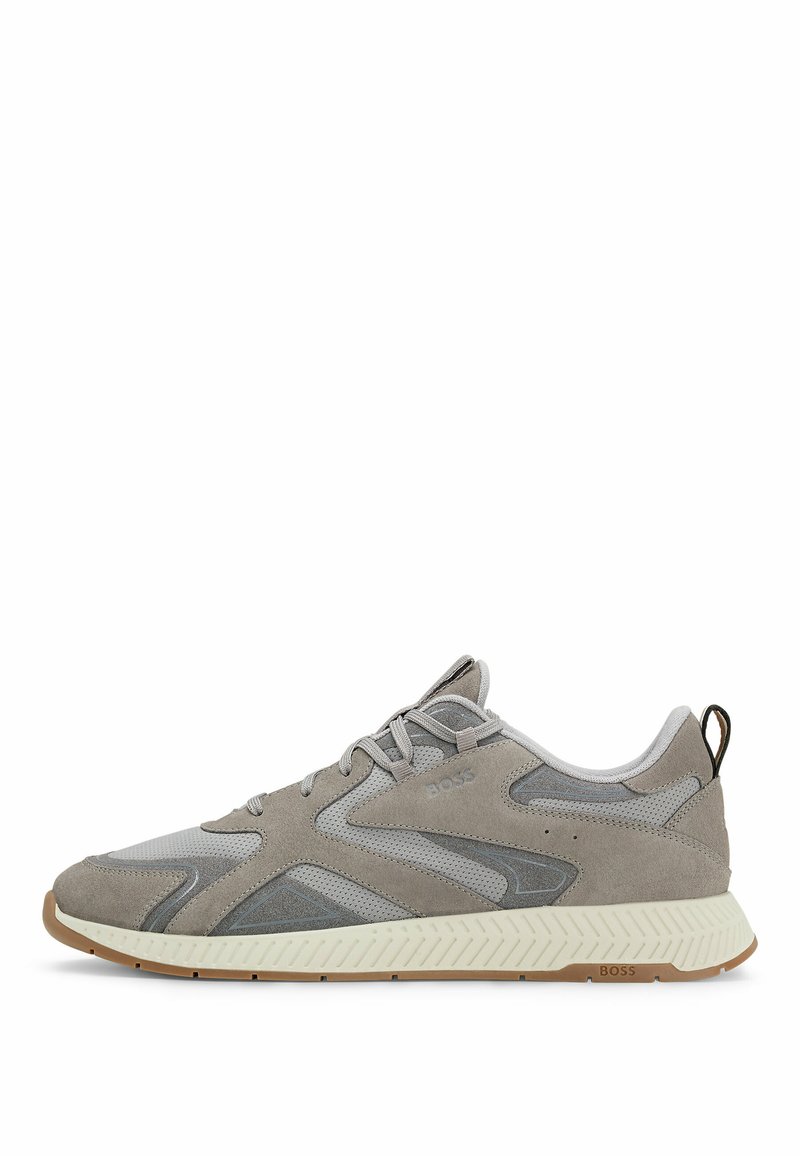 BOSS TITANIUM RUNN SDLY - Trainers - grey three/grey - Zalando.co.uk