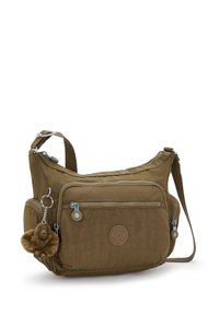 Kipling GABBIE S - Cross body bag - smooth khaki/khaki - Zalando