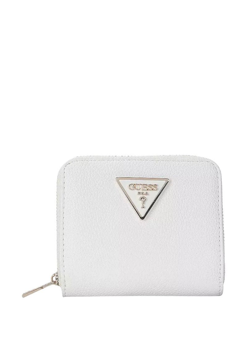 Guess MERIDIAN SLG MINI ZIP AROUND - Portemonnee - bianco/wit - Zalando.nl