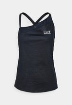 EA7 Emporio Armani TENNIS PRO FREESTYLE TANK - Top - fancy navy blue ...
