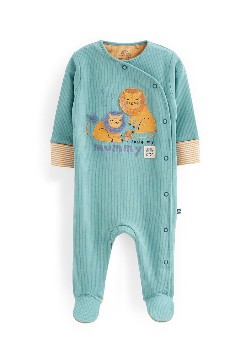 Next BABY CHARACTER FOOTED SLEEPSUIT - Strampler - blue/blau - Zalando.de