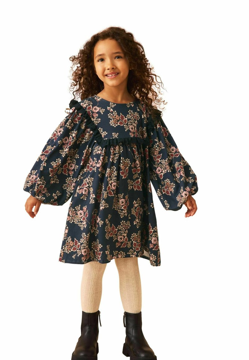 Laura Ashley TUTTINGTON FLORAL REGULAR FIT - Jerseyjurk - dark navy ...