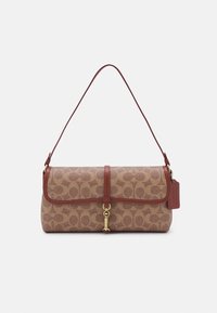 COACH COATED SIGNATURE HAMPTONS BAG - Sac à main - tan rust/marron - ZALANDO