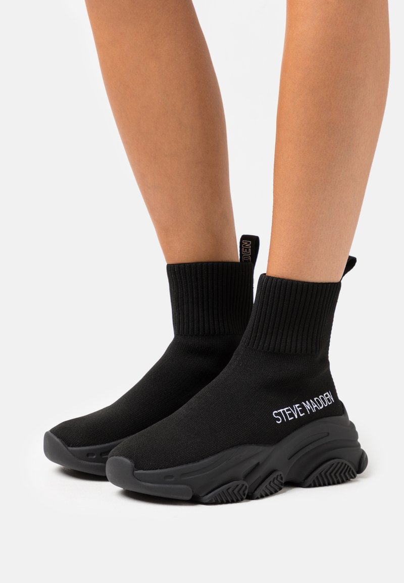 Steve Madden PRODIGY - Visoke tenisice - black/crno - Zalando.hr
