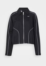 Nike Sportswear STREET - Bomber Jacket - black/light pumice/black ...