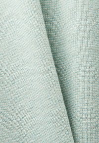 edc by Esprit GESTREIFTER MOCKNECK - Strickpullover - light aqua green ...