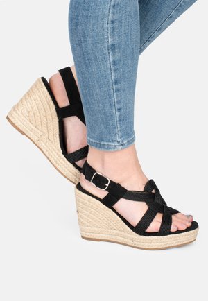 Posh by Poelman MARY - Plateaupumps - black/zwart - Zalando.nl