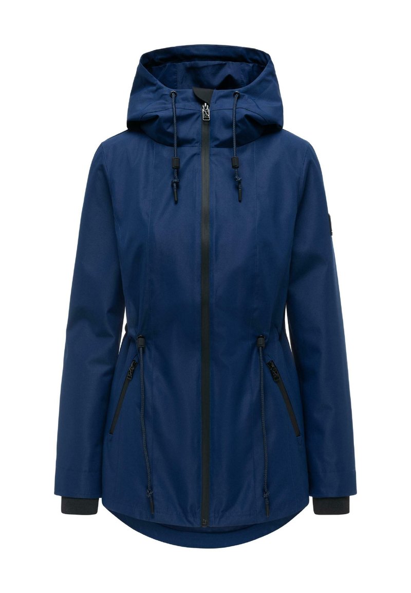 Navahoo BLUMENTANZ - Parka - dark blue - Zalando