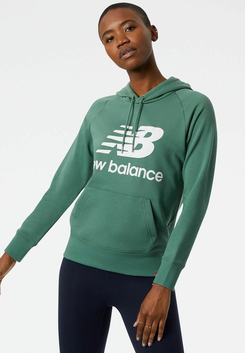 New Balance NB ESSENTIALS - Kapuzenpullover - jade/hellgrün - Zalando.at