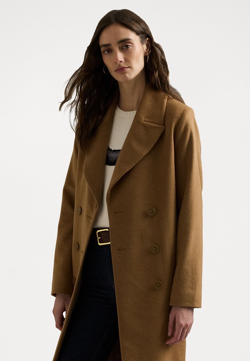 Lauren Ralph Lauren WOOL-BLEND DOUBLE-BREASTED COAT - Klassisk frakke ...
