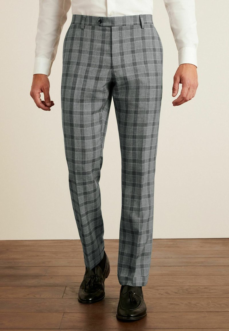 Next Chinos - light grey/grå - Zalando.se