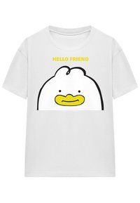 NETFLIX KPOP DEMON HUNTERS - HELLO FRIEND DERPY LETTER - Print T-shirt ...
