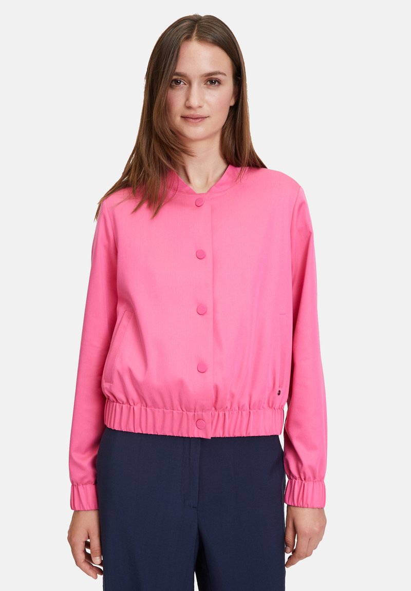 Betty & Co LANGARM - Bomber Jacket - pink flambé/pink - Zalando.de