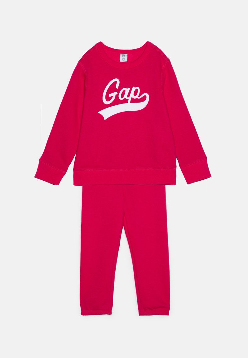 GAP LOGO TODDLER BOY SET - Stoffhose - bright claret/pink - Zalando.de