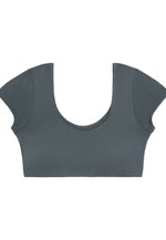 OYSHO SHORT-SLEEVED - T-Shirt basic - grey/grau - Zalando.ch