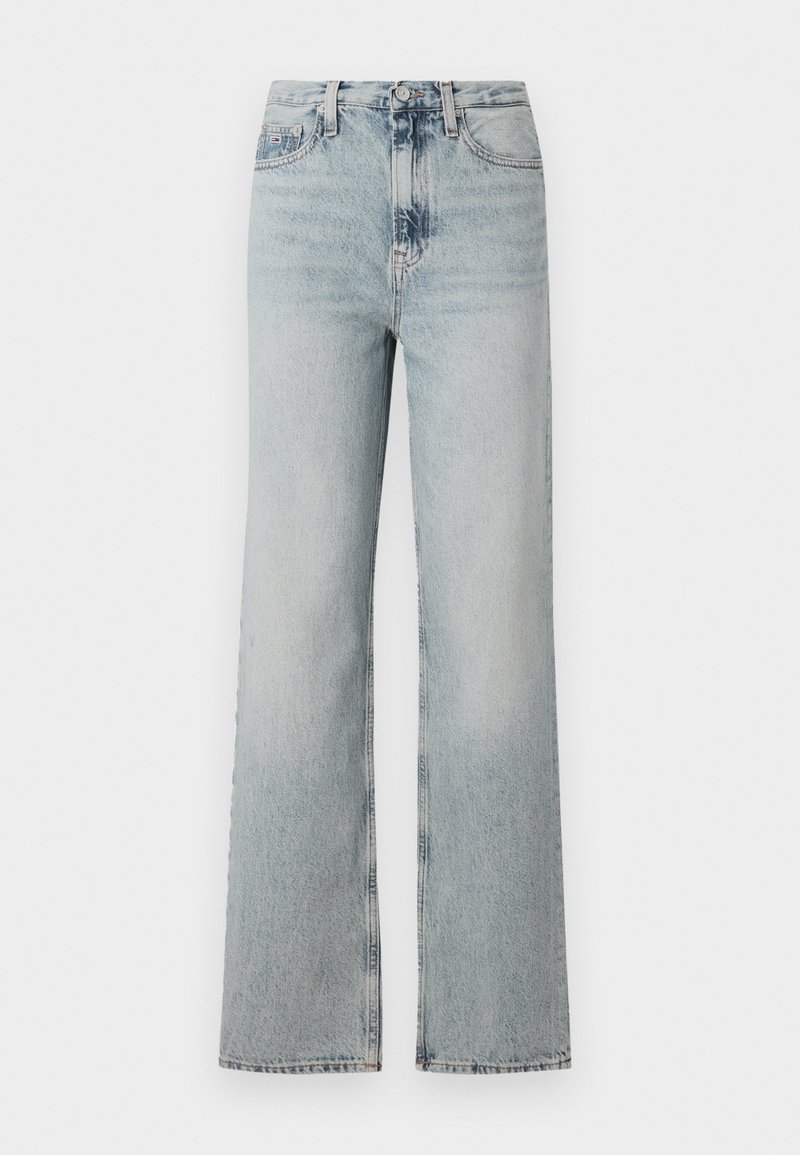 Tommy Jeans LAYLA SLIM - Jean droit - denim light/denim bleu gris - ZALANDO